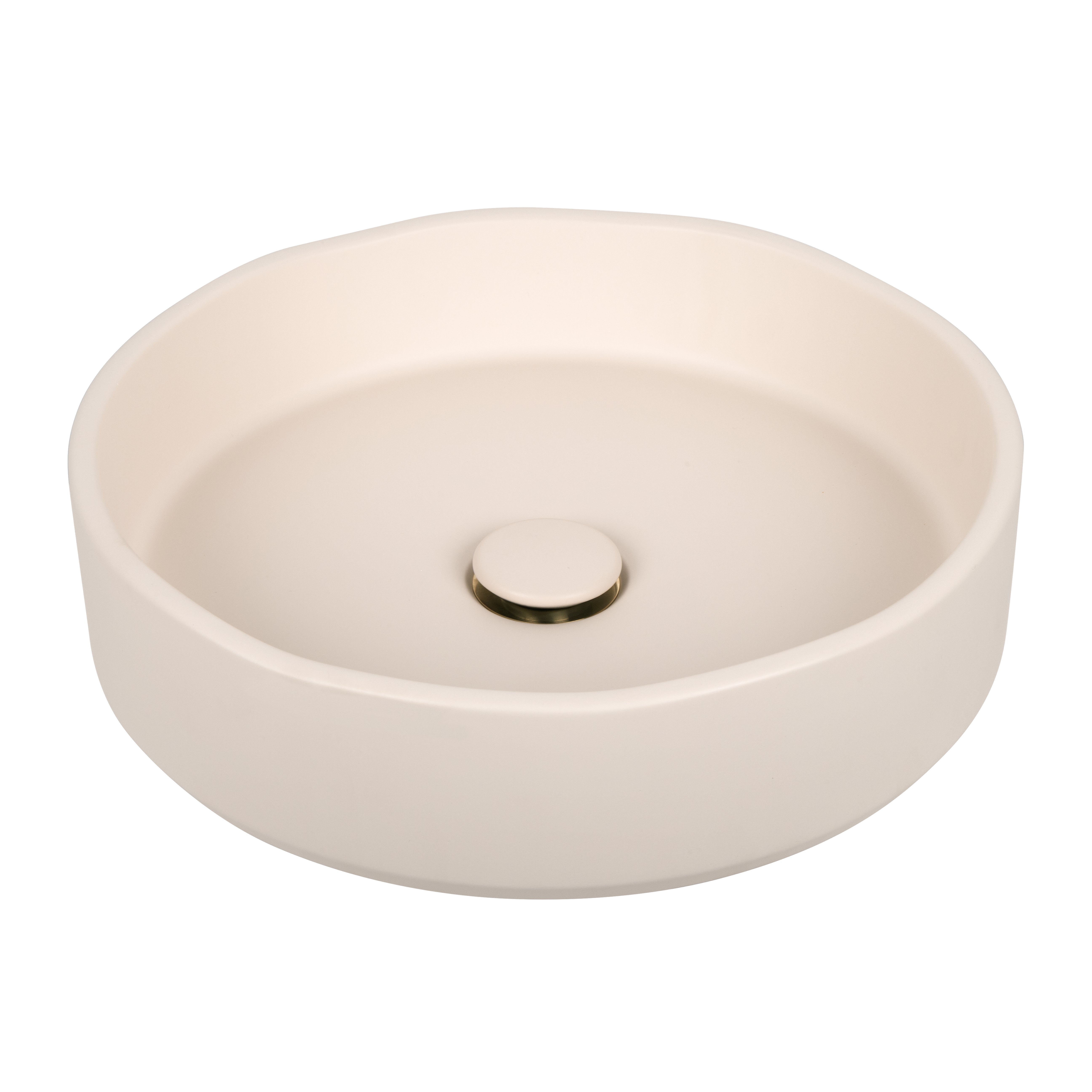 Melia Concrete Basin - Almond | ABI Interiors