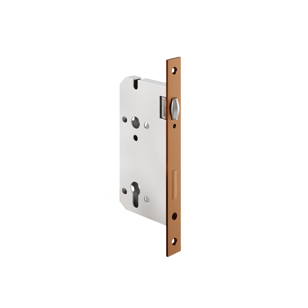 Roller Mortice Lock - Brushed Copper | ABI Interiors