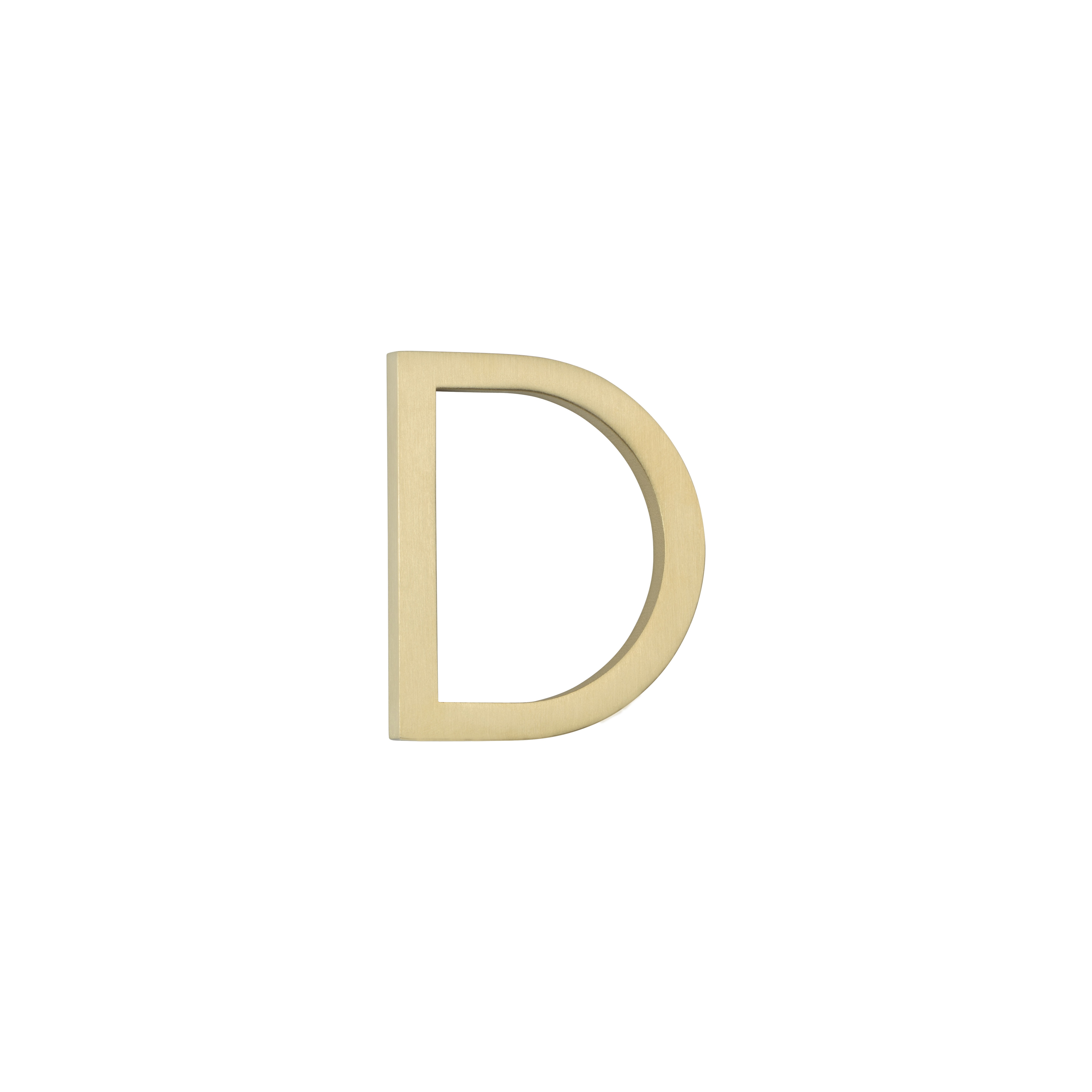 Lettering - Brushed Brass | ABI Interiors
