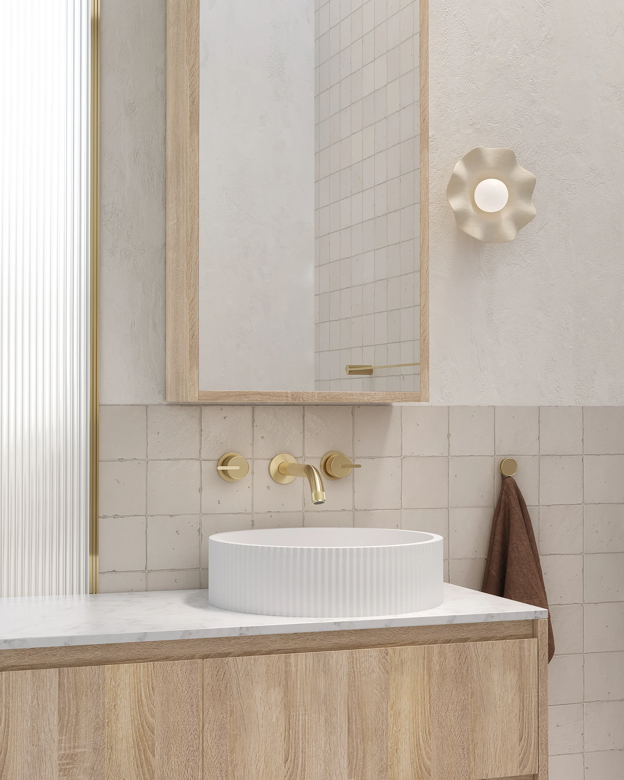 Namika Basin Sink – Matte White - ABI Interiors UK
