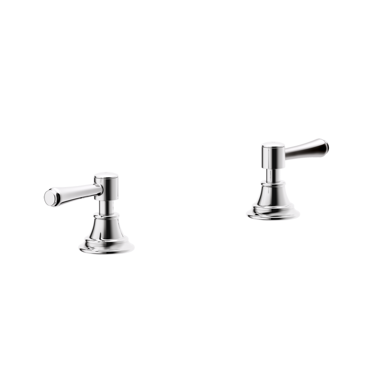 Kingsley Assembly Bench-Mounted Taps - Chrome | (NZ) ABI Bathrooms ...