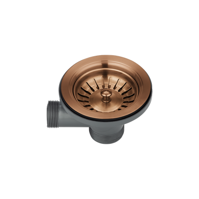 Vari - Single Sink 750mm - Brushed Copper (Rack/Overflow) | (NZ) ABI ...