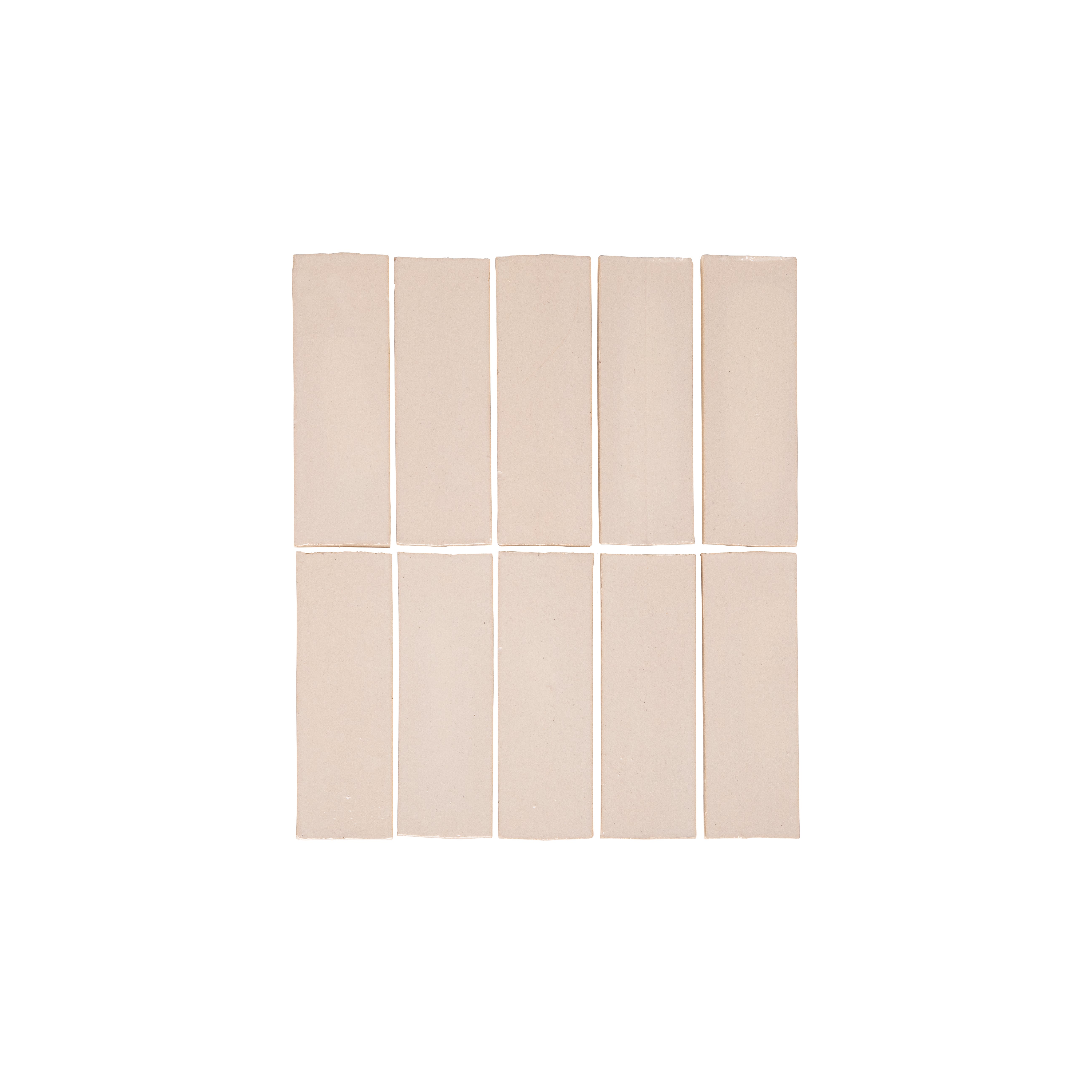 Rommani Handmade Zellige Rectangle Tile - Bone | ABI Interiors