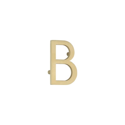 Lettering - Brushed Brass | ABI Interiors