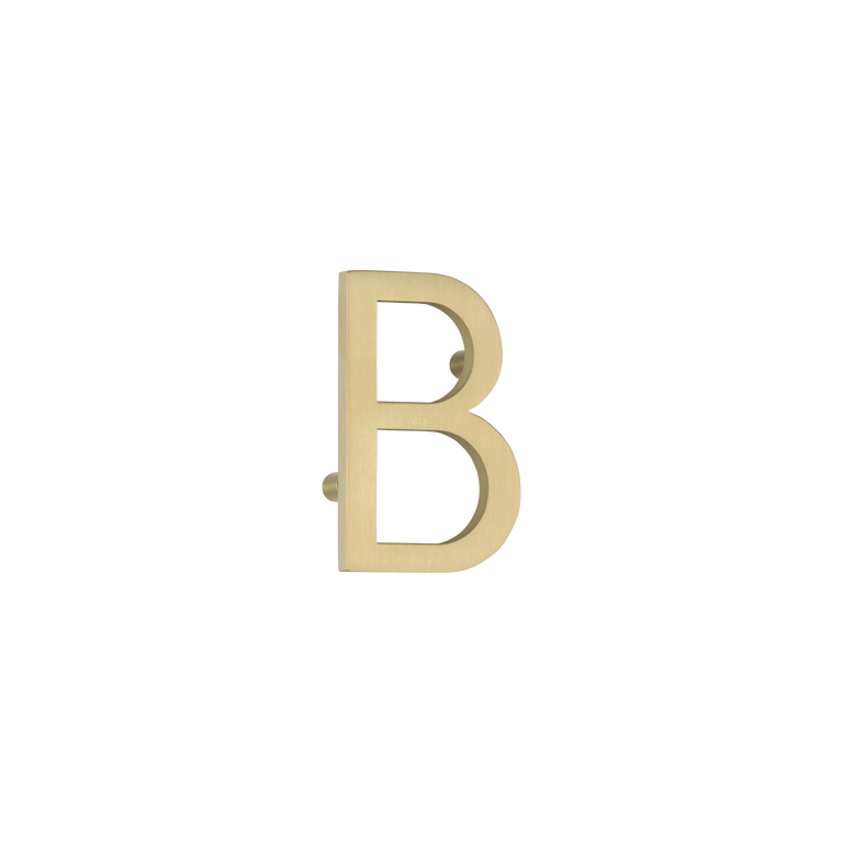 Lettering - Brushed Brass | ABI Interiors