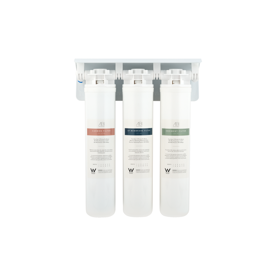 3 Stage Undersink Water Filter System - ABI Interiors UK