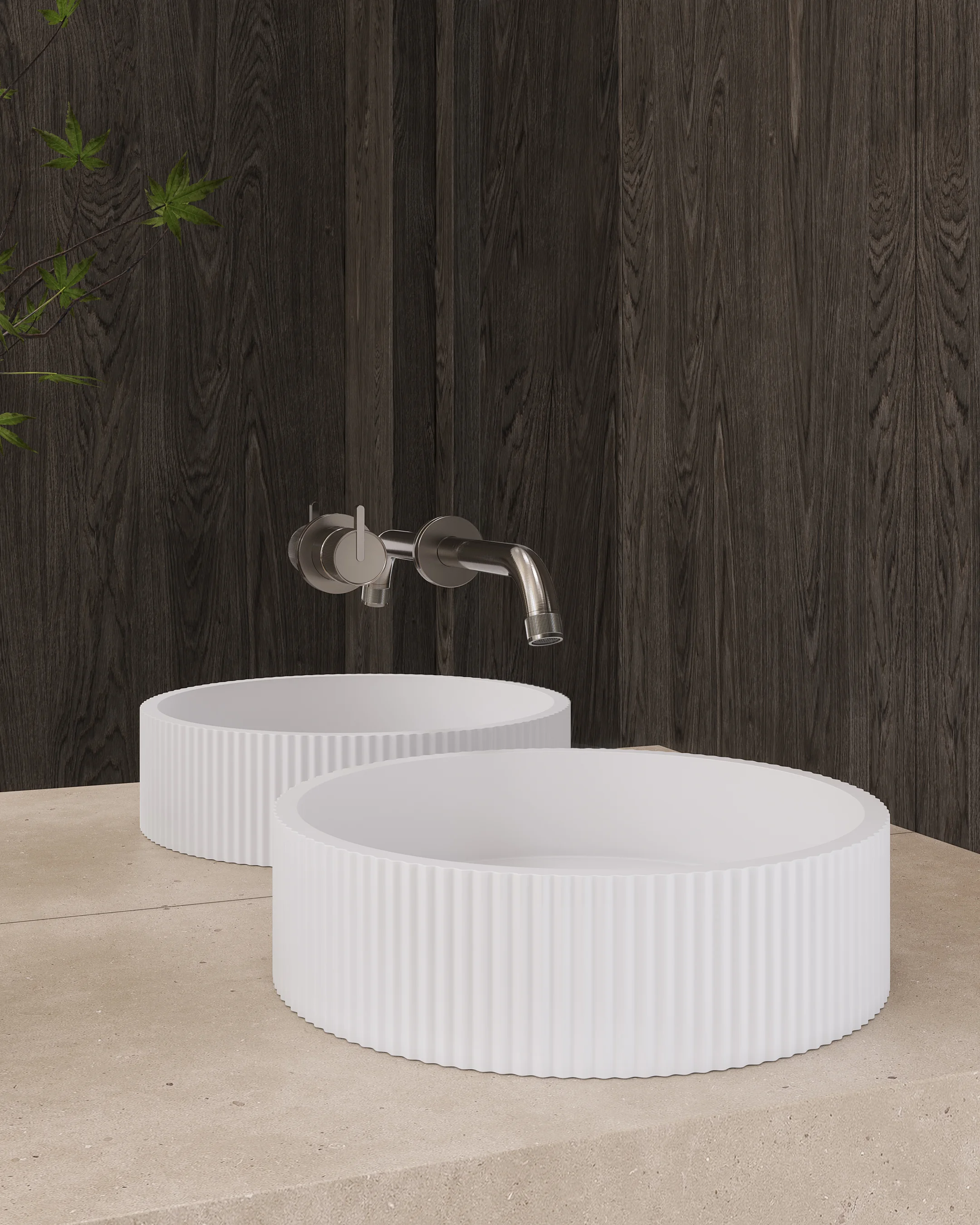 Namika Basin Sink – Matte White - ABI Interiors UK