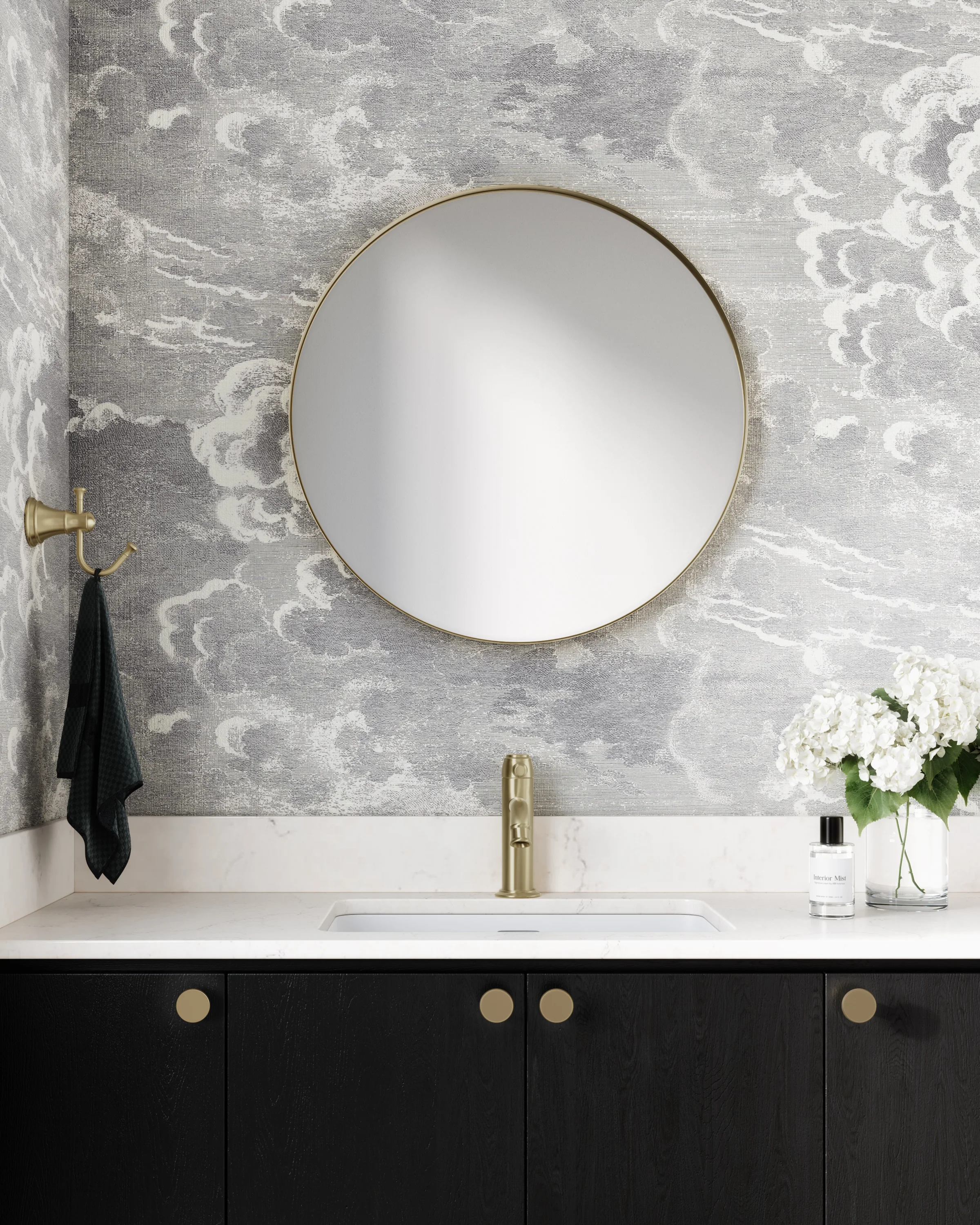 Kingsley Basin Mixer - Brushed Brass - ABI Interiors UK