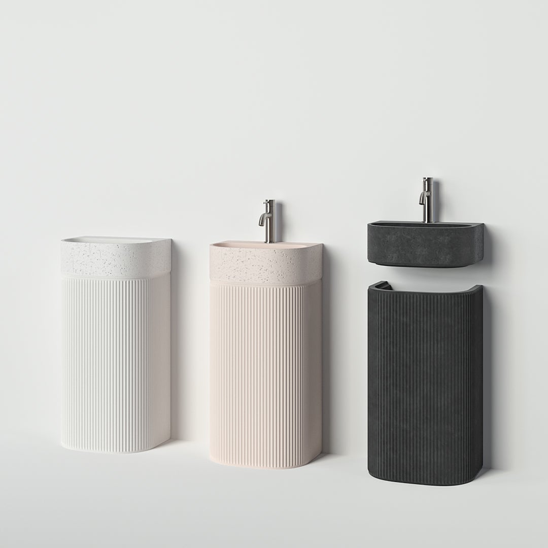 Concrete Basins | Buy Concrete Bathroom Sinks Online | ABI Interiors