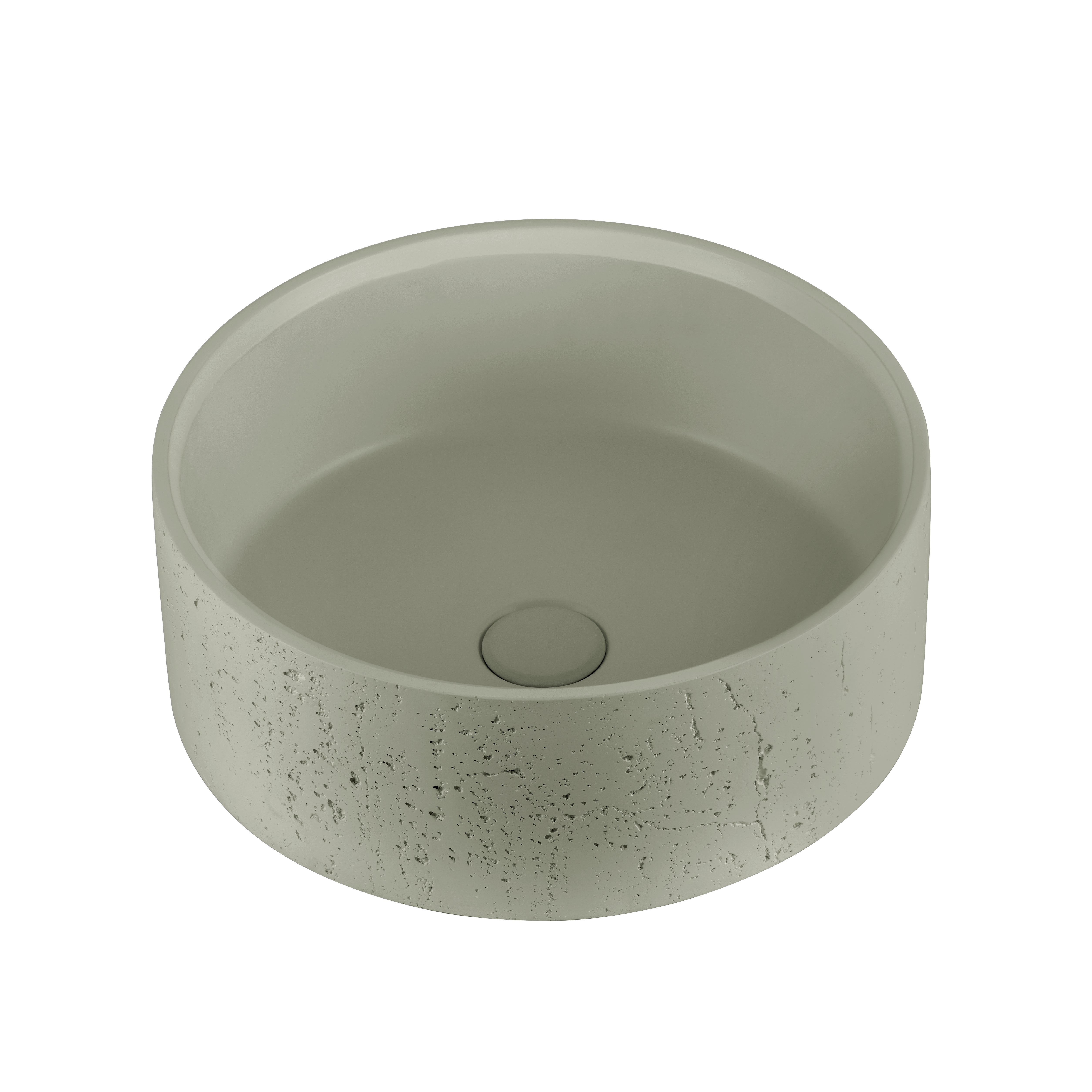 Atelis Concrete Basin - Sage Green | ABI Interiors