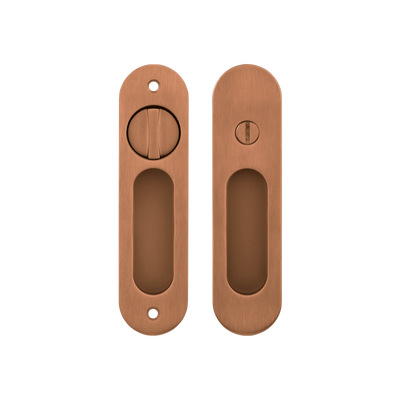 Leroy Sliding Door Privacy Set - Brushed Copper | (NZ) ABI Bathrooms ...