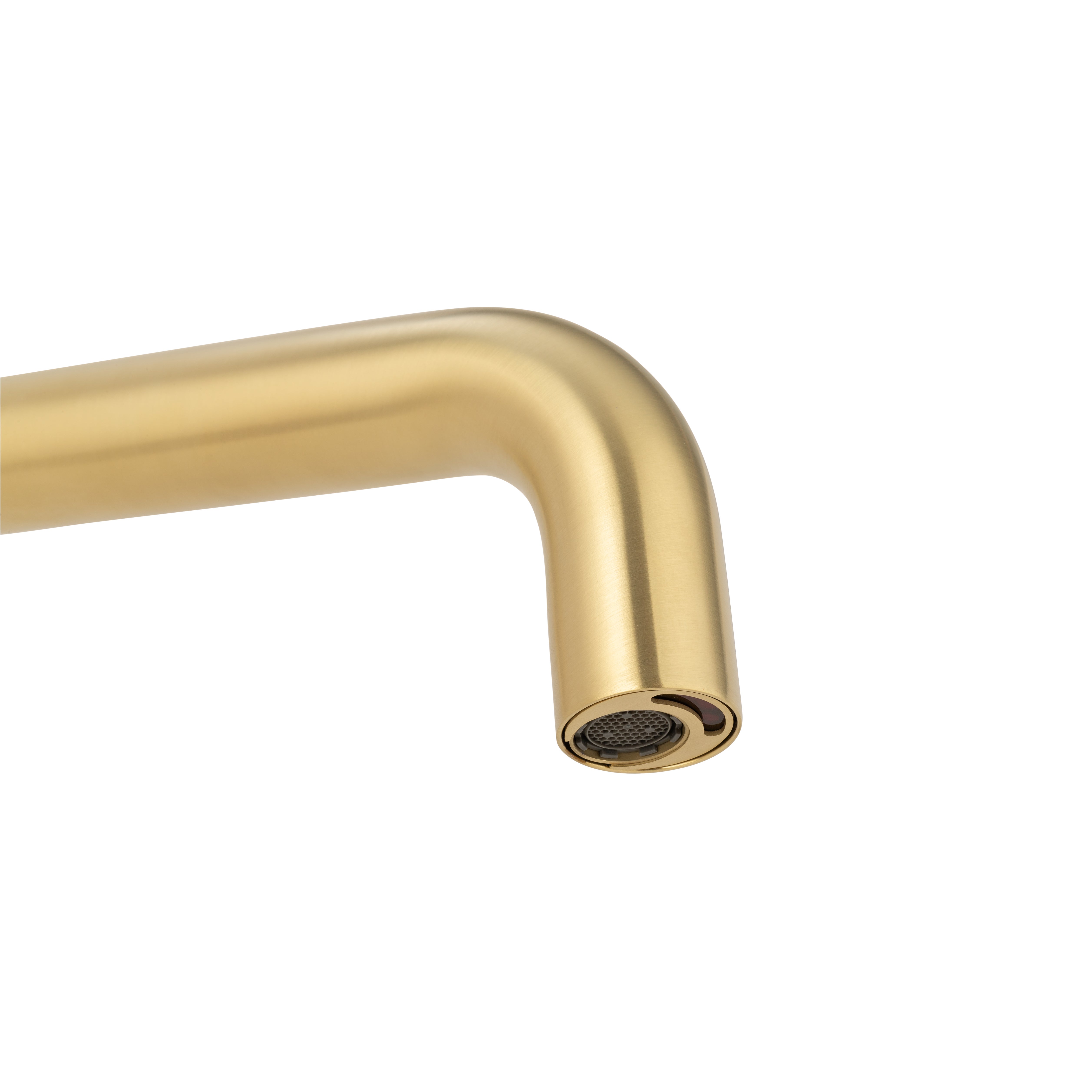 Sensor Wall-Mounted Spout - Brushed Brass | ABI Interiors