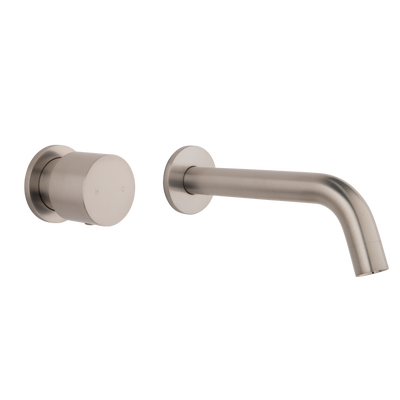 Milani Progressive Mixer & Spout Set - Brushed Nickel - ABI Interiors UK