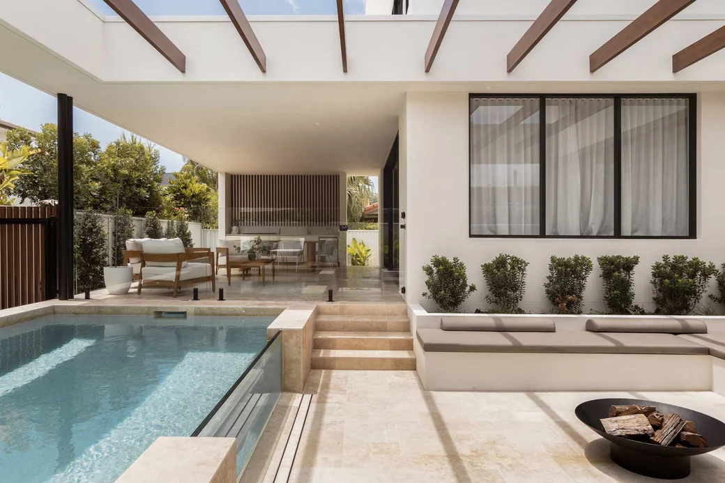 Inspired by Modern Spanish Architecture, Volière is an Entertainer’s ...