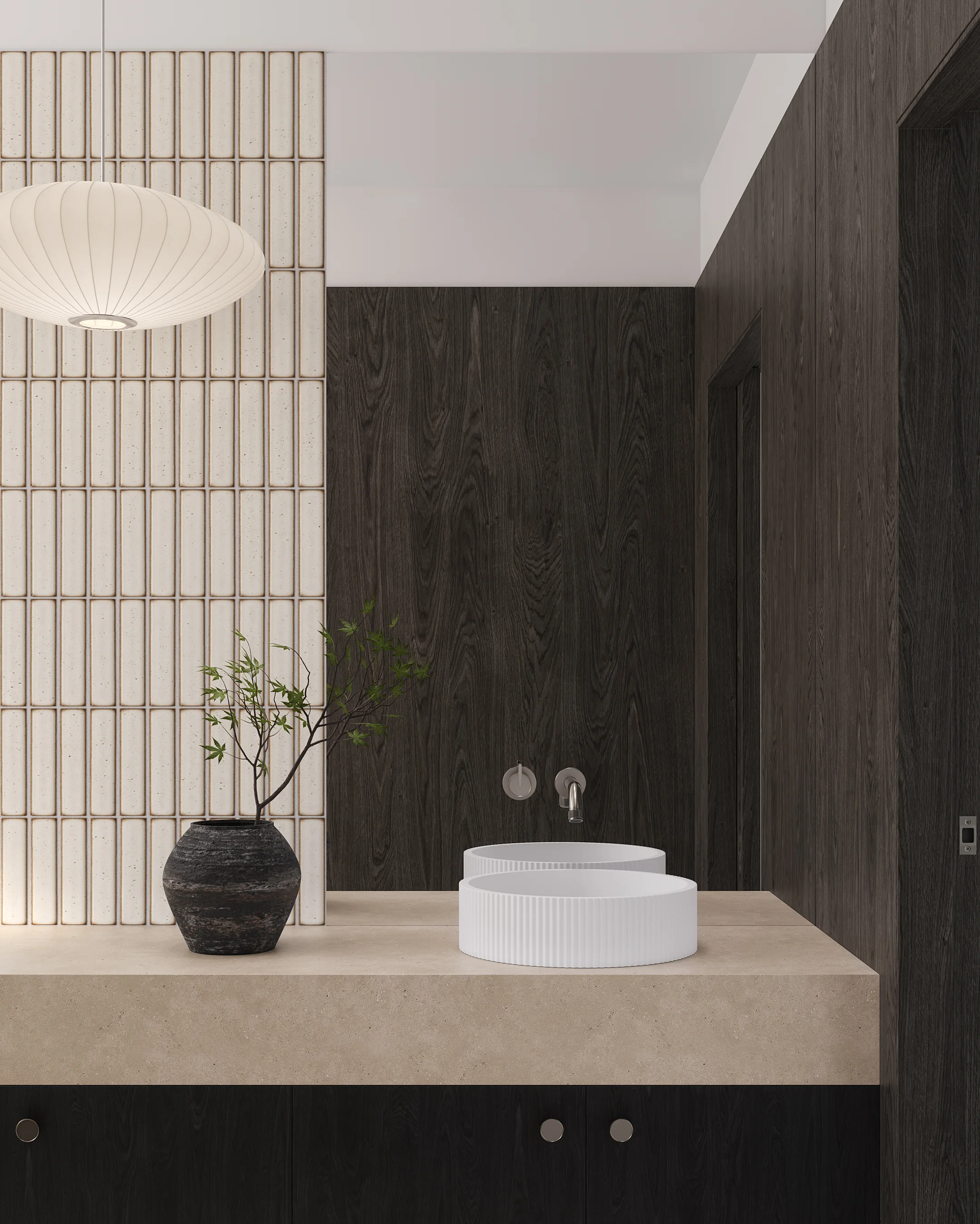 Namika Basin Sink – Matte White - ABI Interiors UK