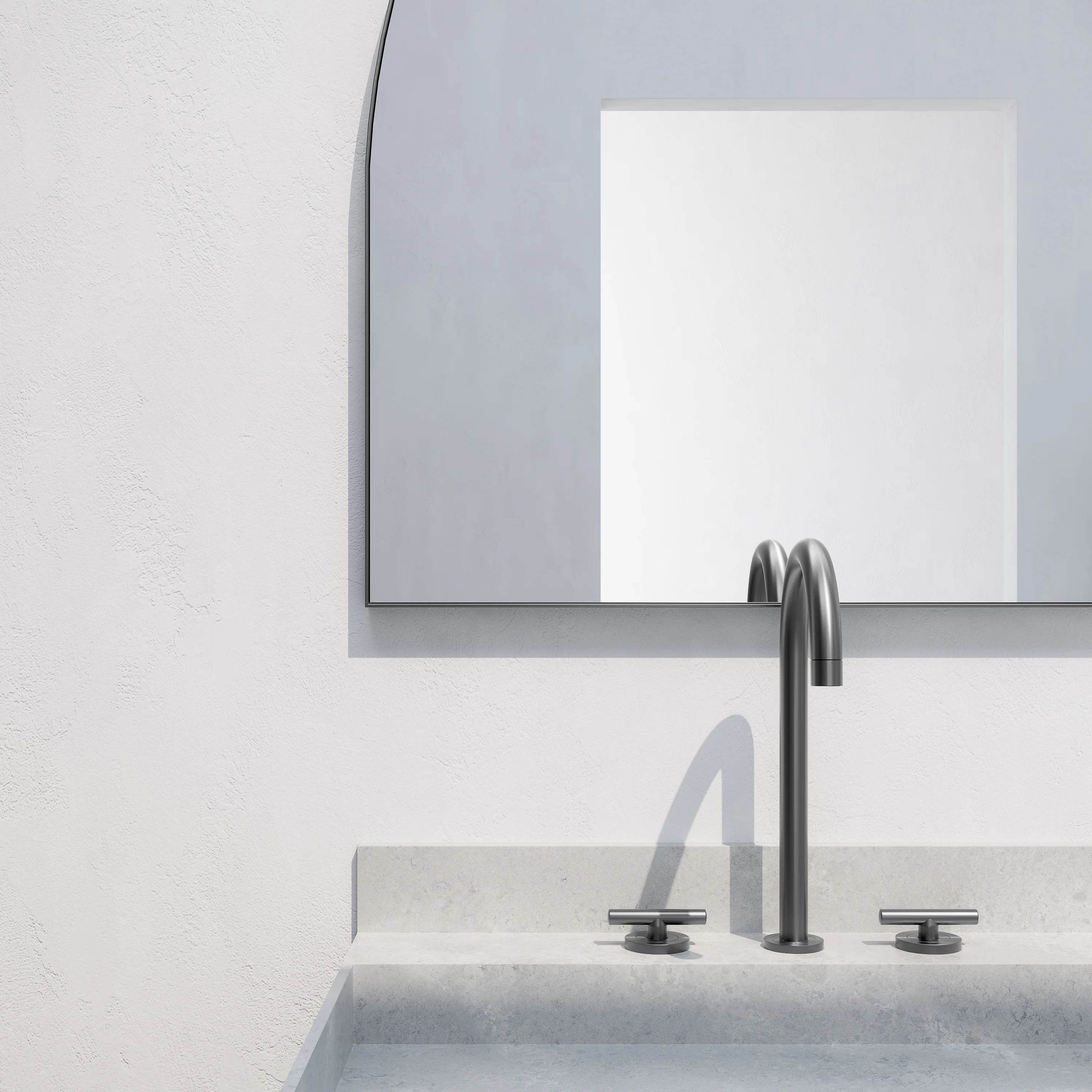 Barre Assembly Bench-Mounted Taps - Brushed Gunmetal | (NZ) ABI ...