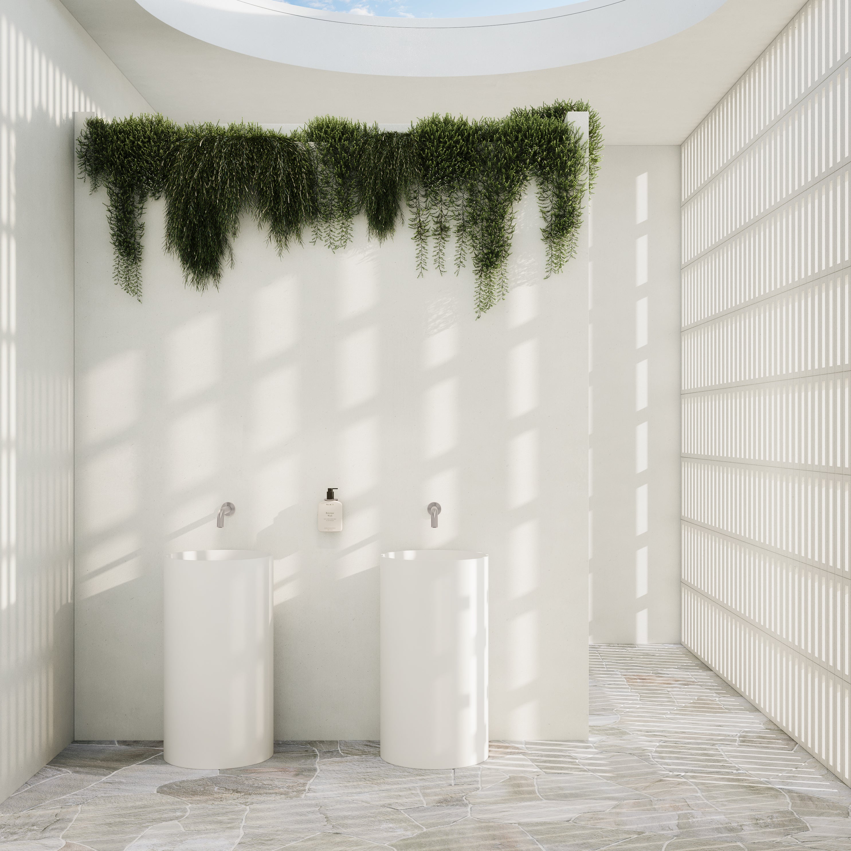 Sensor Wall-Mounted Spout - Stainless Steel | ABI Interiors