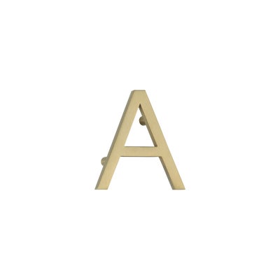 Lettering - Brushed Brass | ABI Interiors
