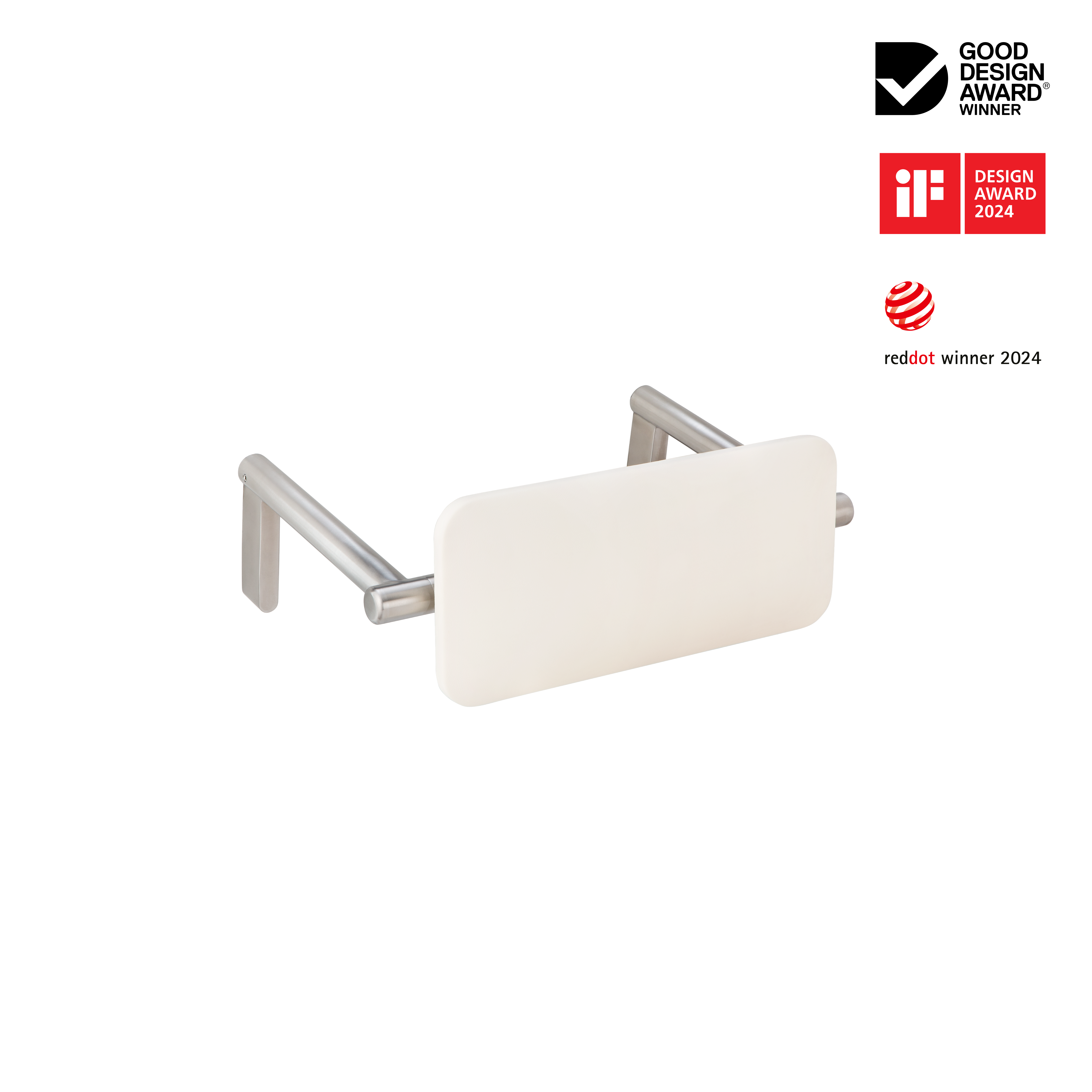 Aliro Accessible Backrest - Stainless Steel | ABI Interiors