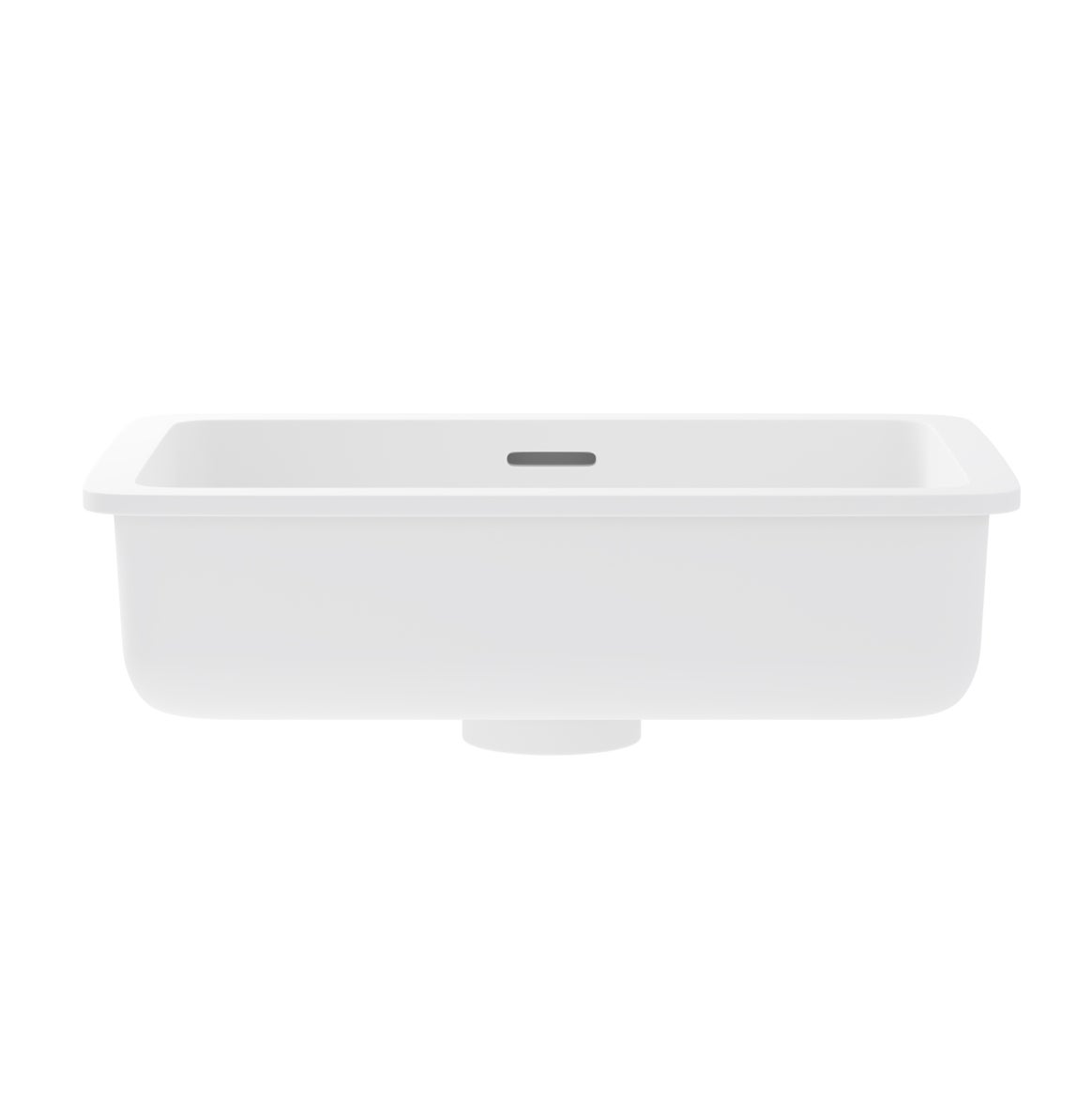 Zuri Rectangle Undercounter Basin 520mm (Large) - Matte White | ABI ...