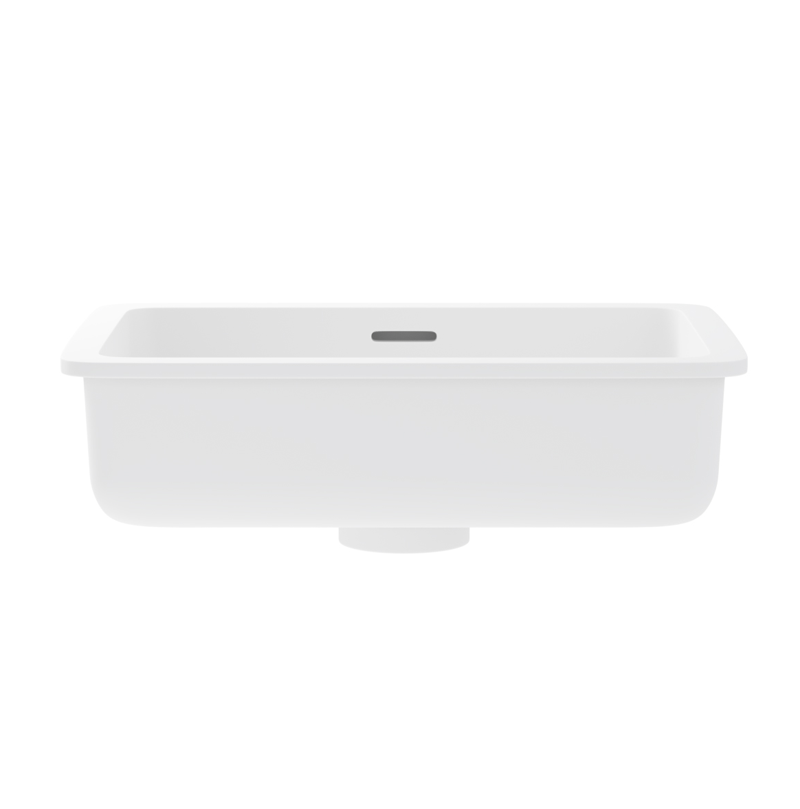 Zuri Rectangle Undercounter Basin 520mm (Large) - Matte White | ABI ...
