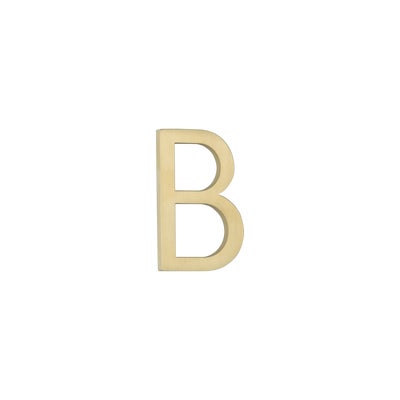 Lettering - Brushed Brass | ABI Interiors