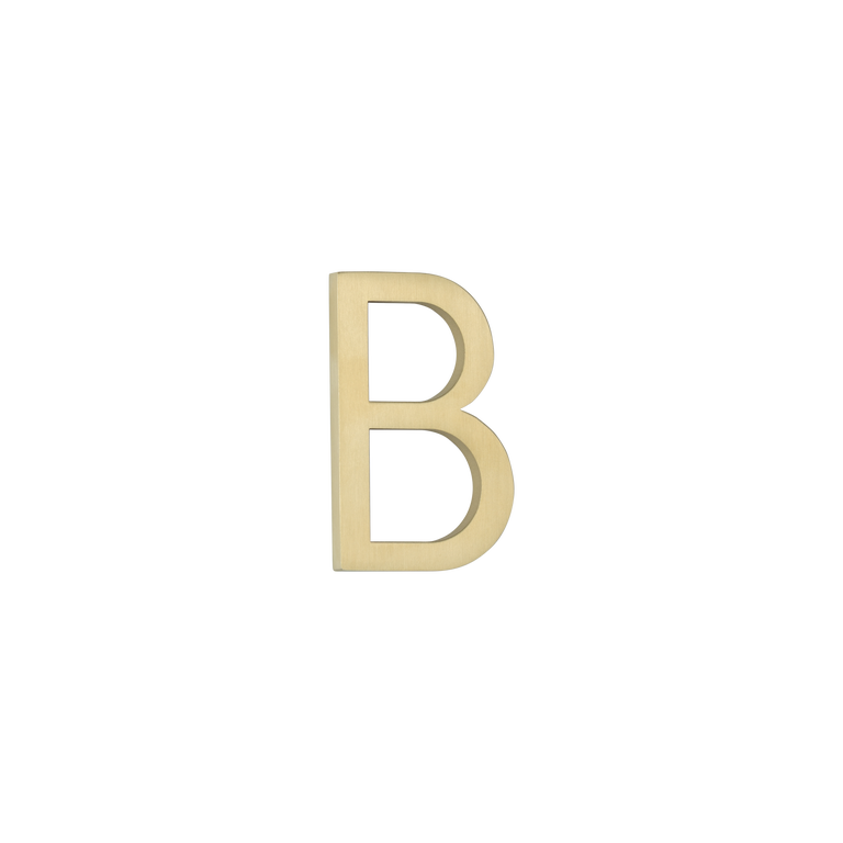 Lettering - Brushed Brass | ABI Interiors