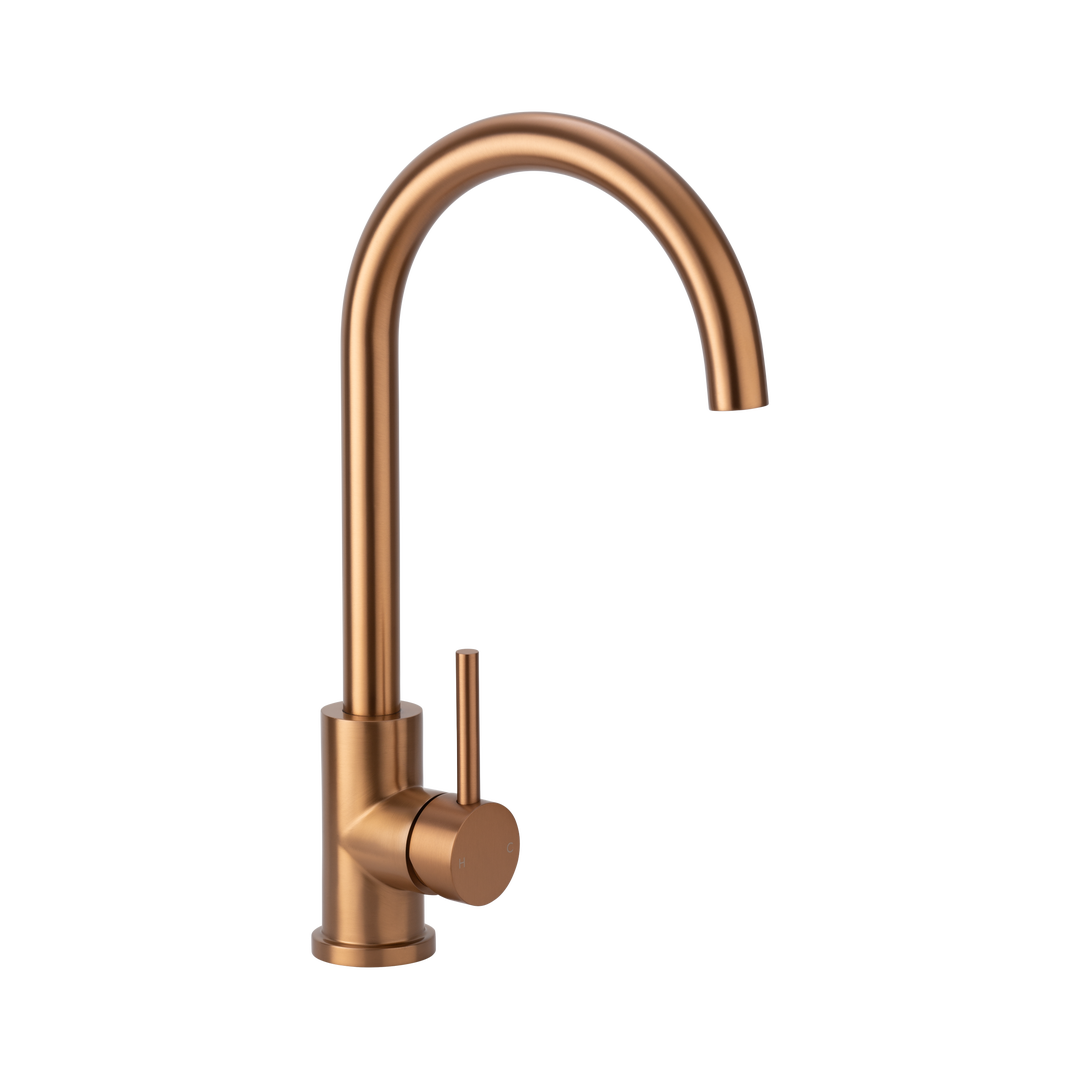 Sola Outdoor Kitchen Mixer - Brushed Copper | (NZ) ABI Bathrooms ...