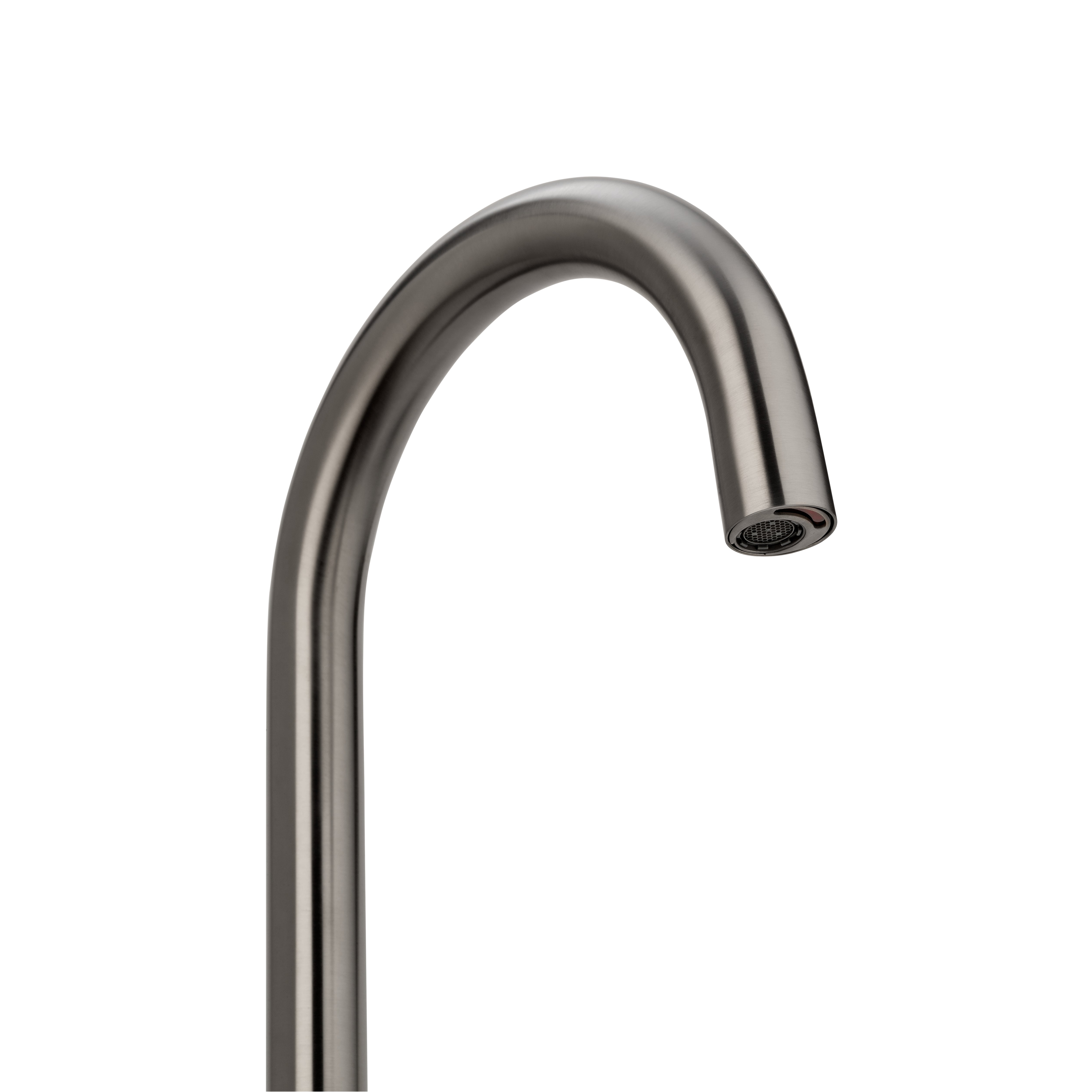 Sensor Gooseneck Hob Spout - Brushed Gunmetal | (NZ) ABI Bathrooms ...