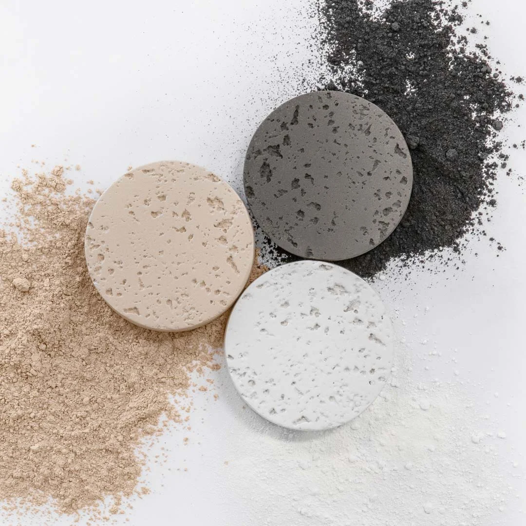 Atelis Concrete Disc - Almond | ABI Interiors