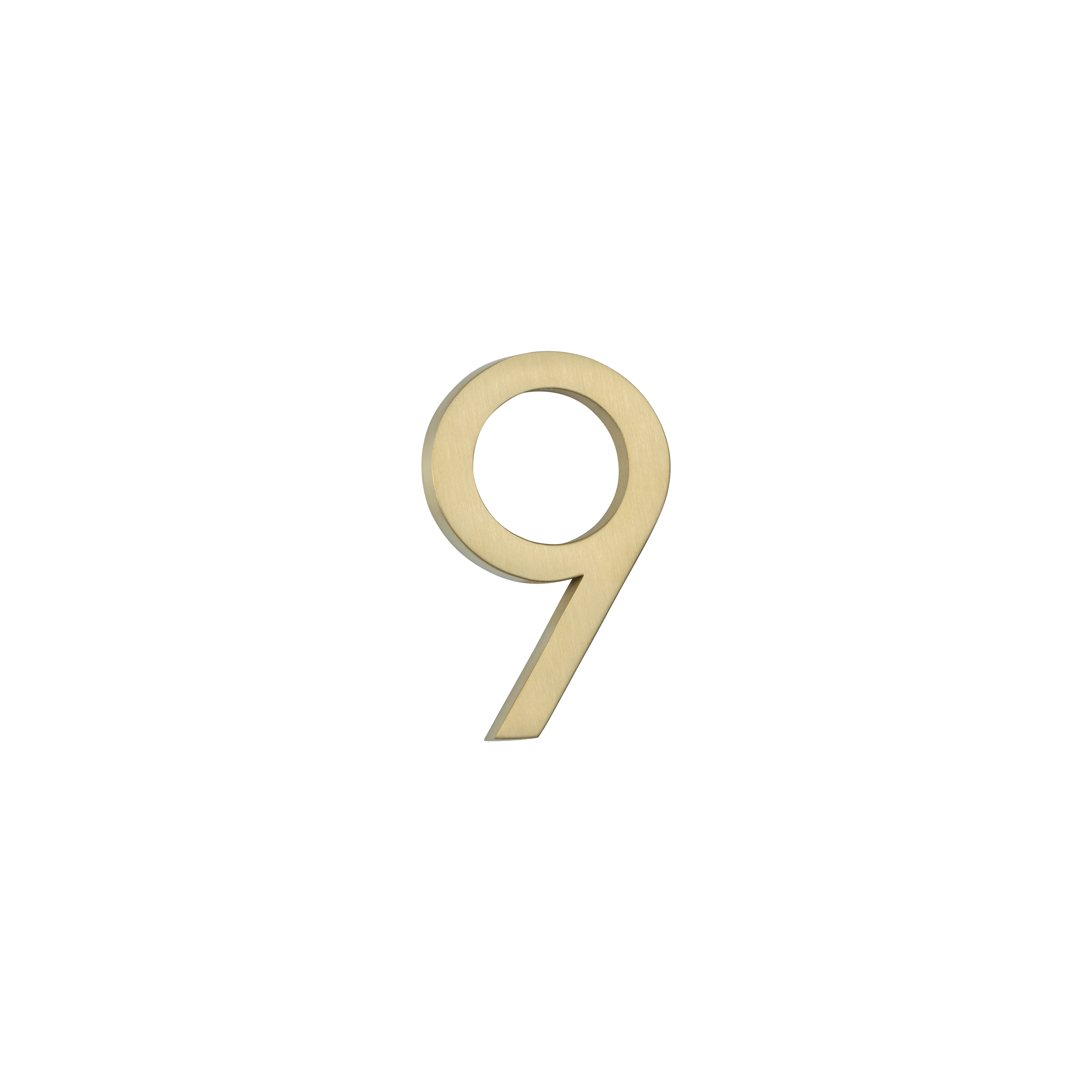 Numbering - Brushed Brass | ABI Interiors