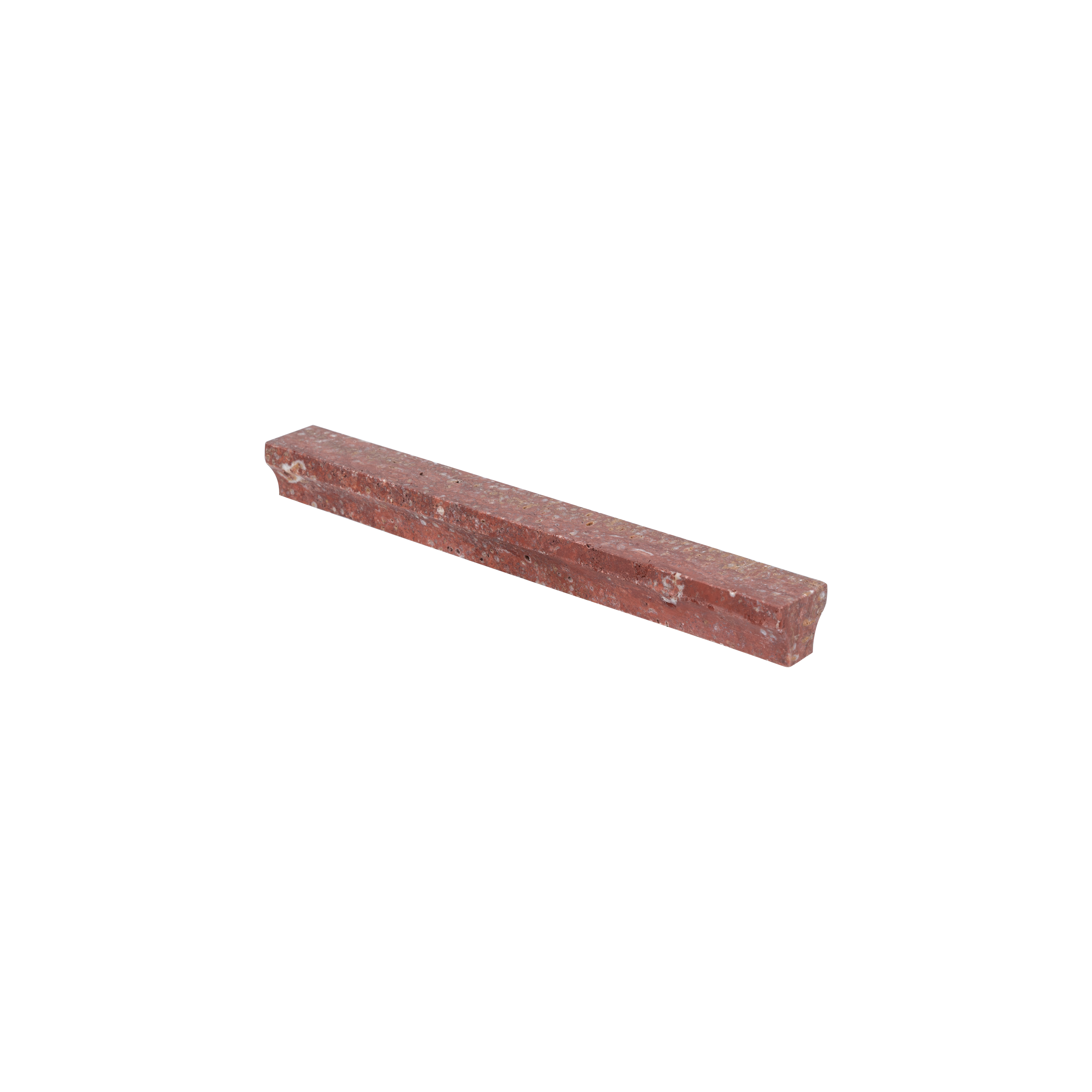 Pedra Cabinetry Pull 220mm - Red Travertine | ABI Interiors