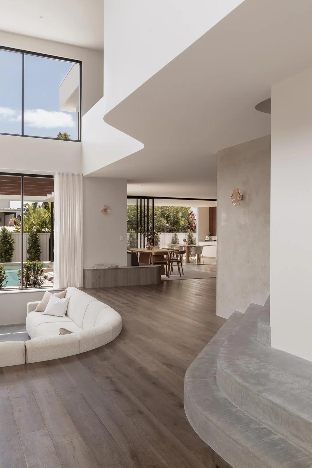 Inspired by Modern Spanish Architecture, Volière is an Entertainer’s ...