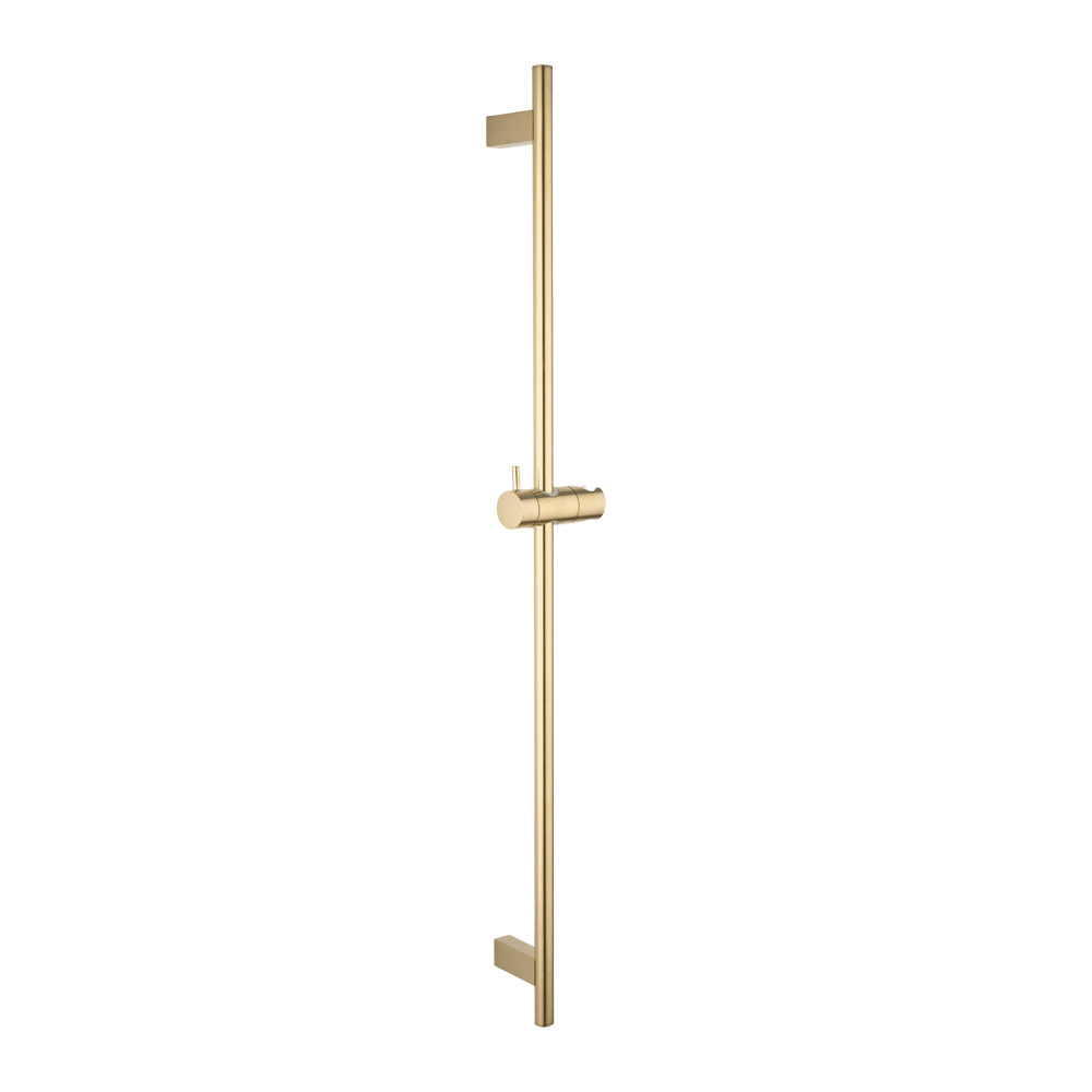 Elysian Shower Rail - Brushed Brass | (NZ) ABI Bathrooms & Interiors